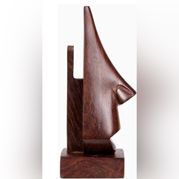 Accents | Nwt 6 Inch Wooden Nose Shaped Eyeglass Holderspectacle ...